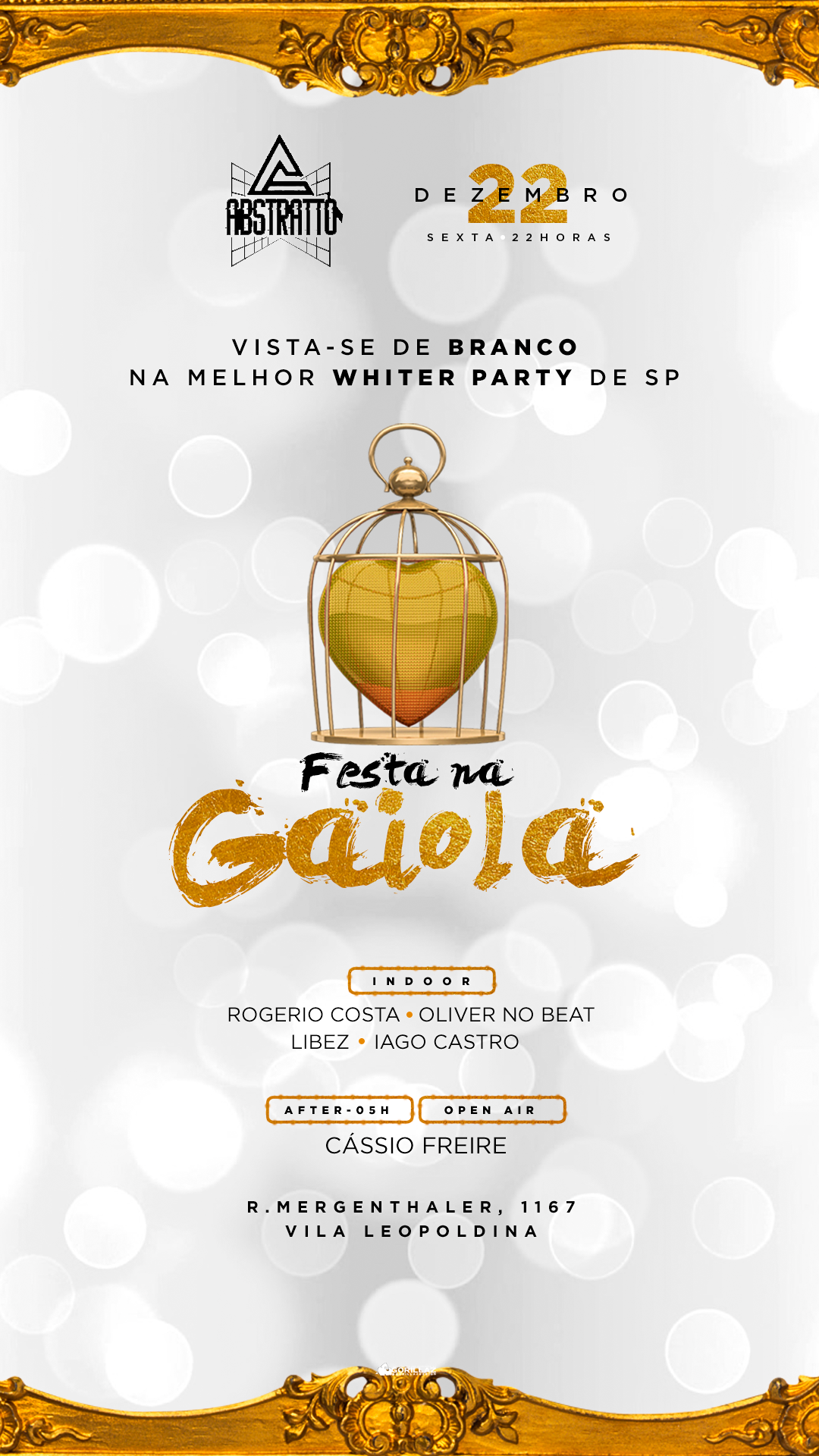 Festa na Gaiola - White Party - Lista do LUCAS MOMI