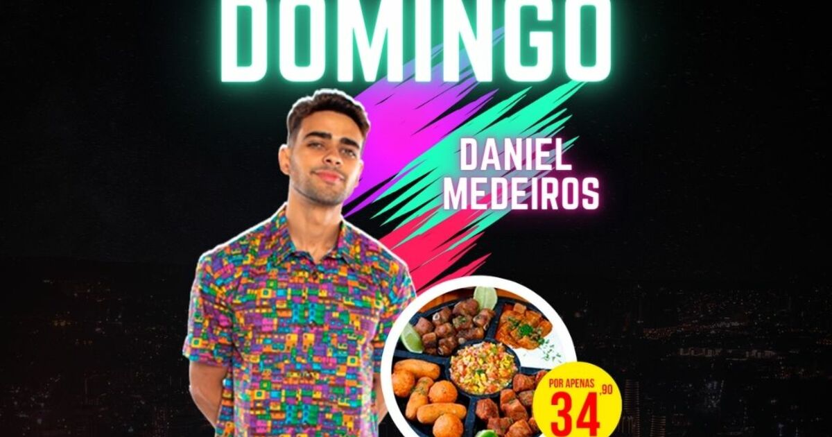 Novo Pileks: Domingo 18/12 - Daniel Medeiros - Lista da Nuzzi Silva
